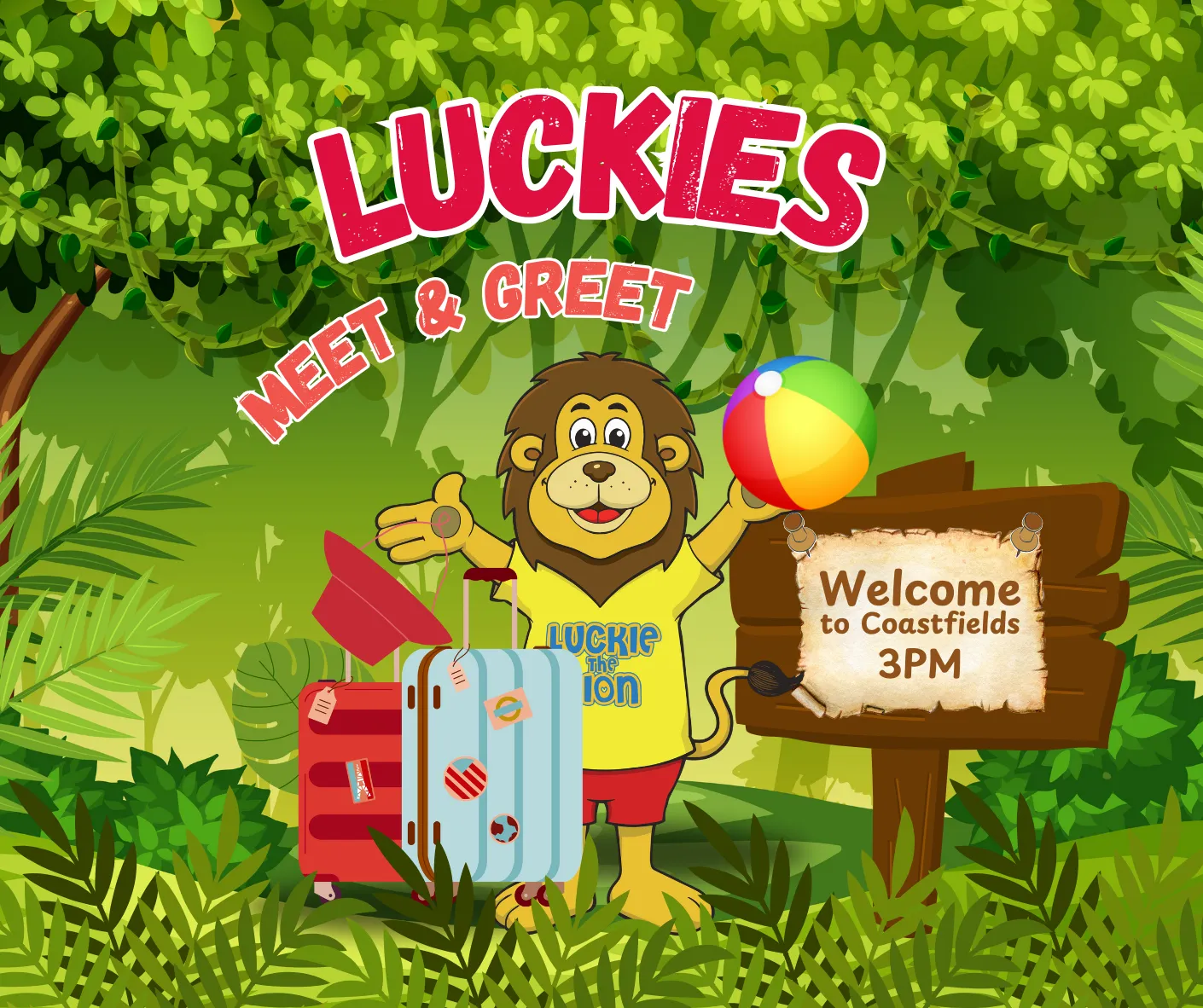 Character Welcome at Reception